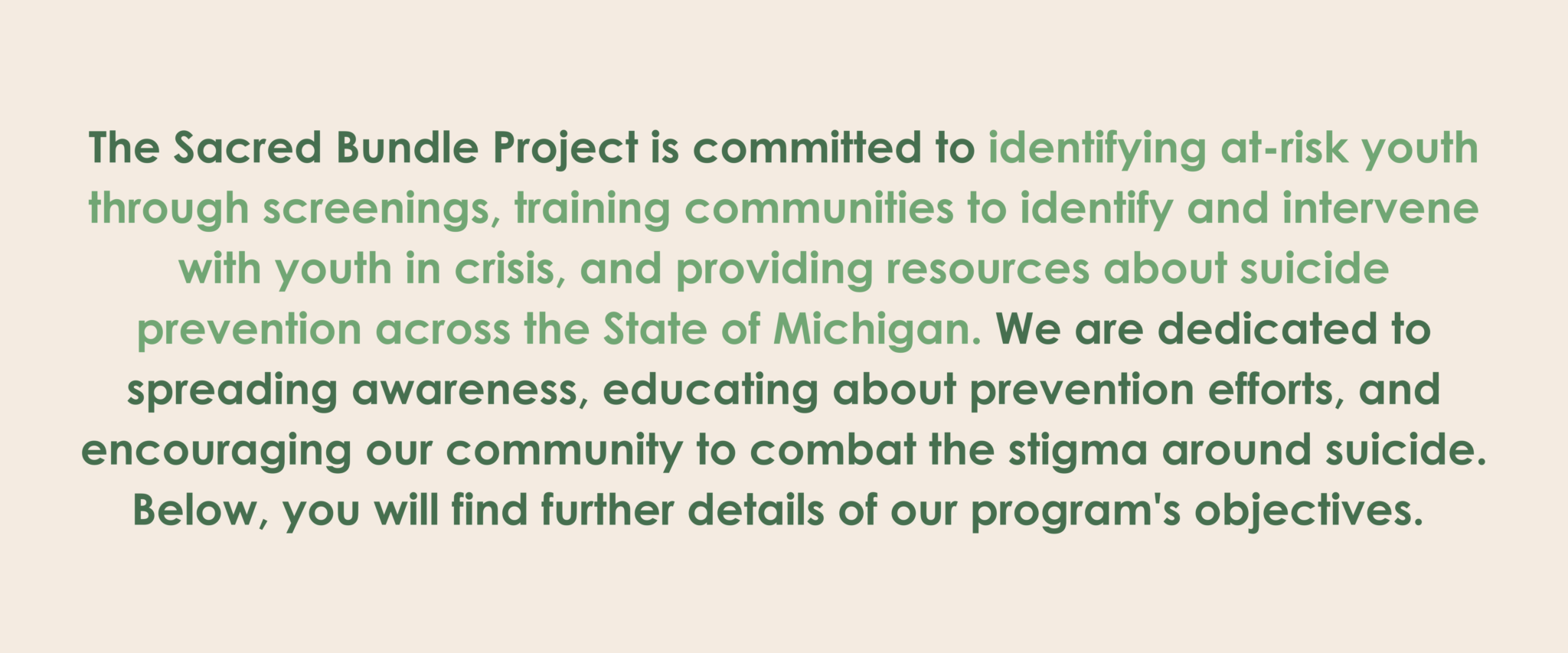 Sacred Bundle – AIHFS