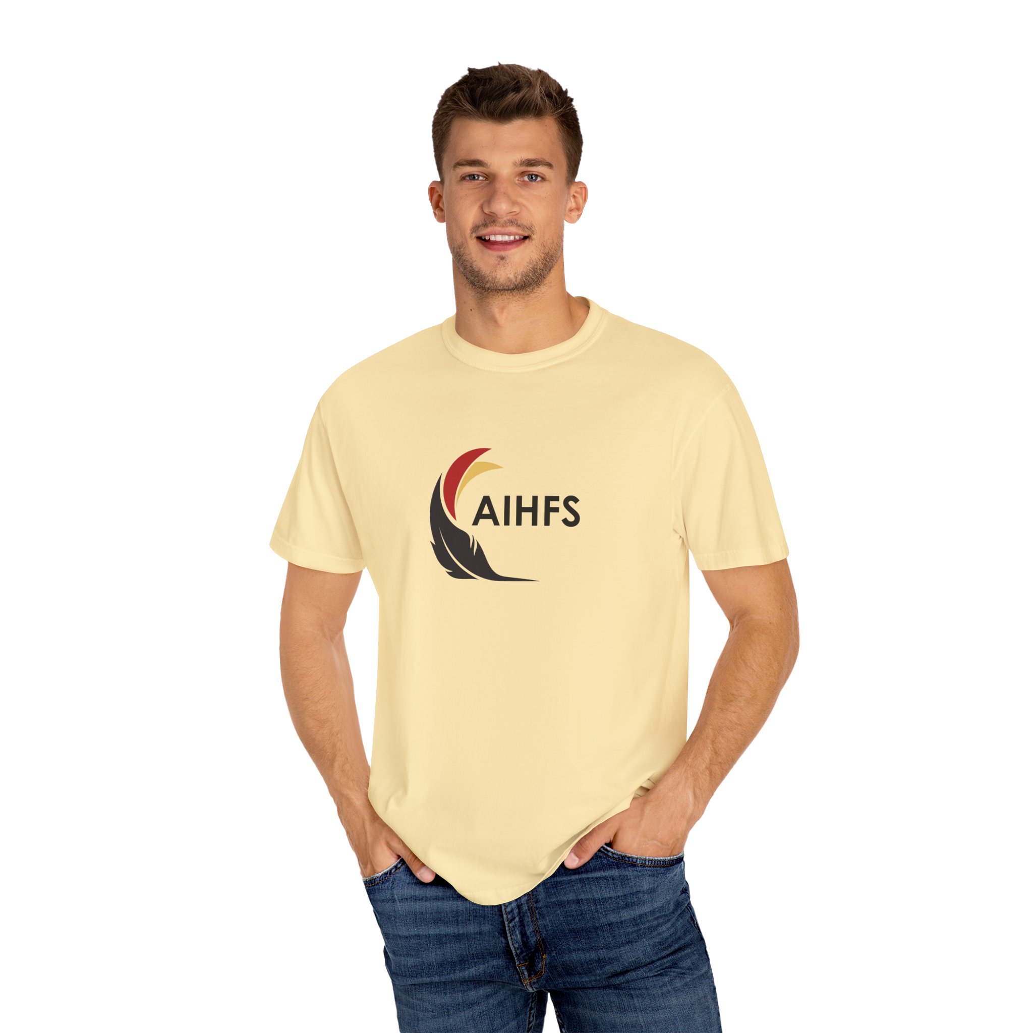 I Support Natives Caring for Natives T-Shirt with Logo – AIHFS